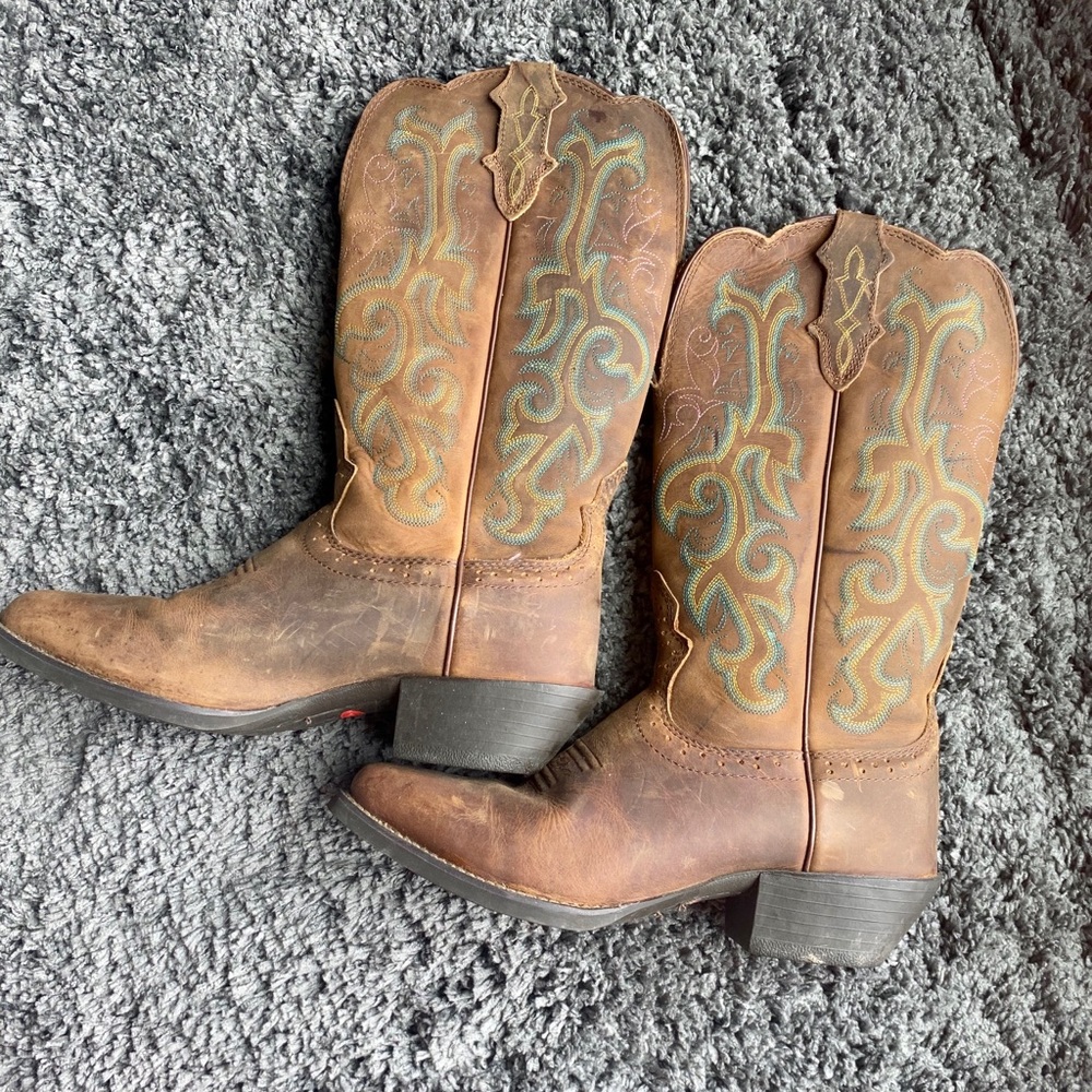 Justin Women's 12 In. Stampede Collection Boot - Gem